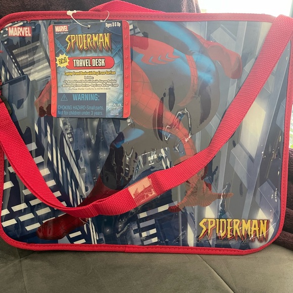 Marvel | Toys | Spiderman Travel Desk | Poshmark